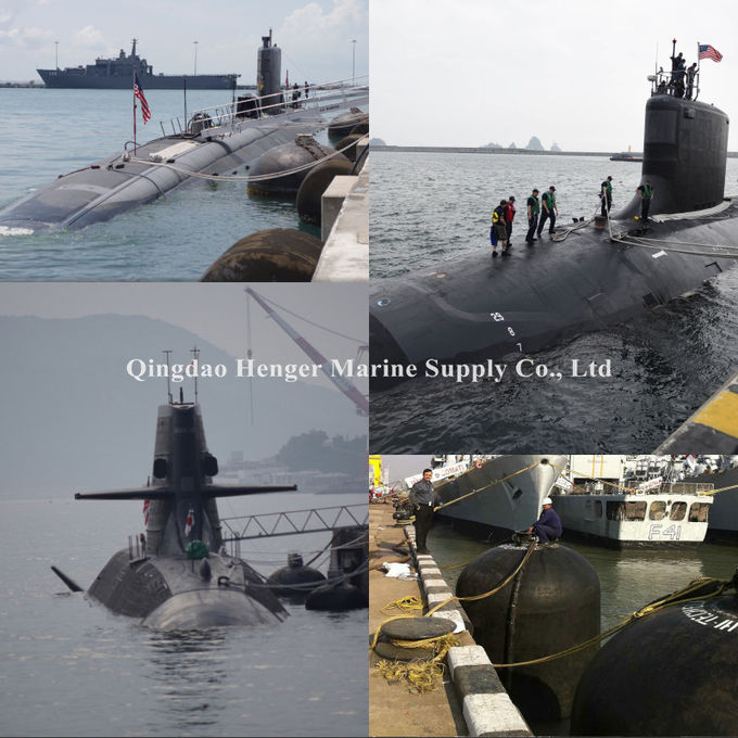 Semi-submersible Type Vertical Hydro-pneumatic Submarine Fender