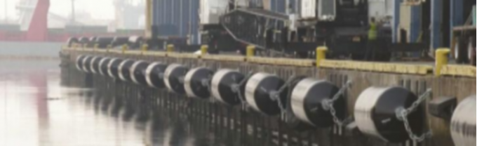 Polyurethane Black Floating Foam Filled Marine Dock Boat Fender