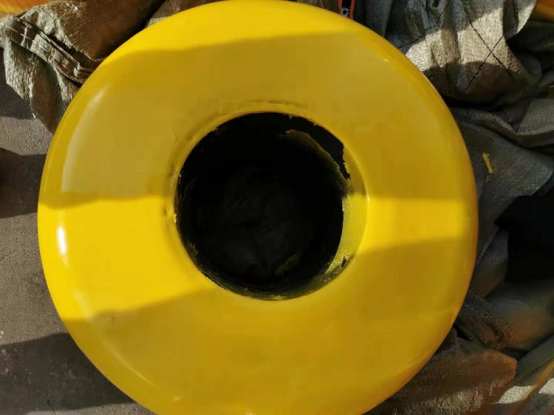 50m Polyurethane Safety Highway Roller Crash Barrier Guardrail System