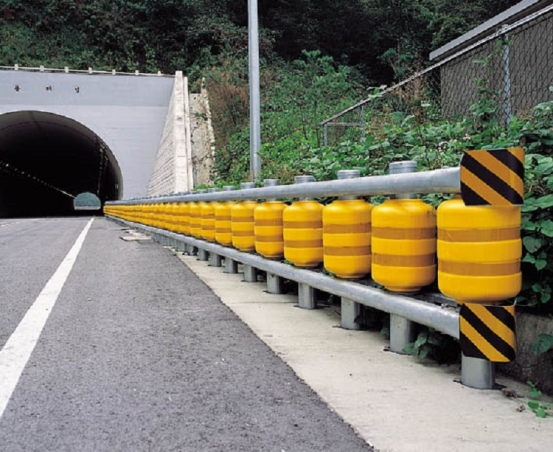 Highway Safety Anti Crash Guardrail EVA Roller Crash Barrier safety ...