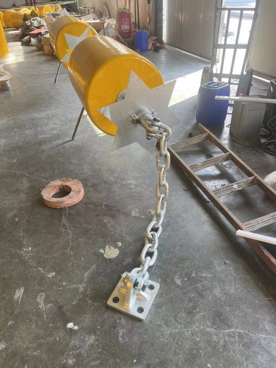 Foam Filled Marine Mooring Buoys EVA Floating Fender Ship Protection