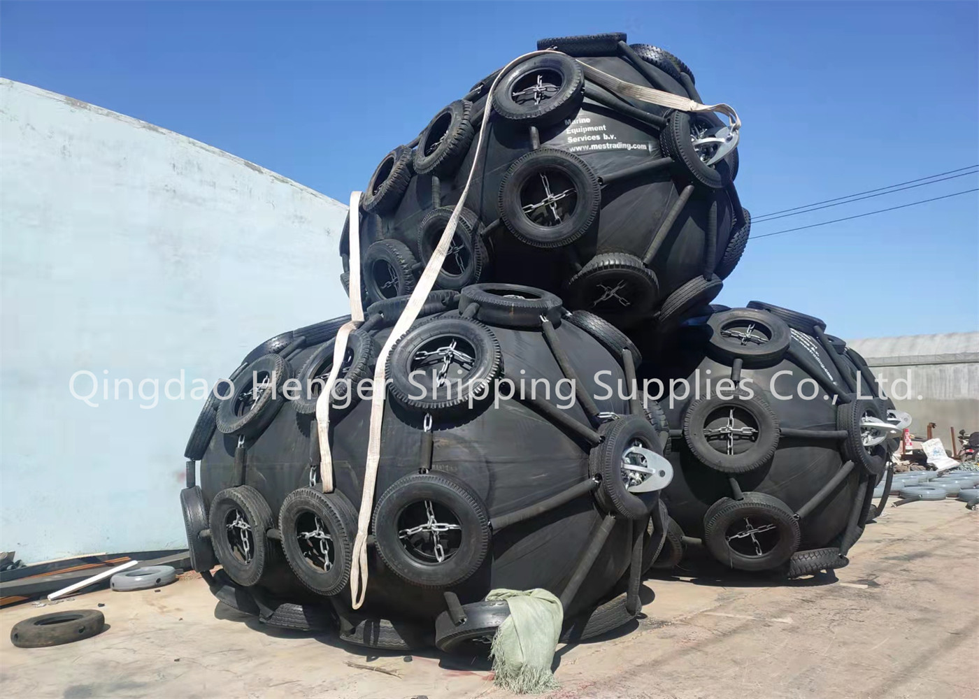 STS Operation Pneumatic Marine Rubber Fender 2x3.5m