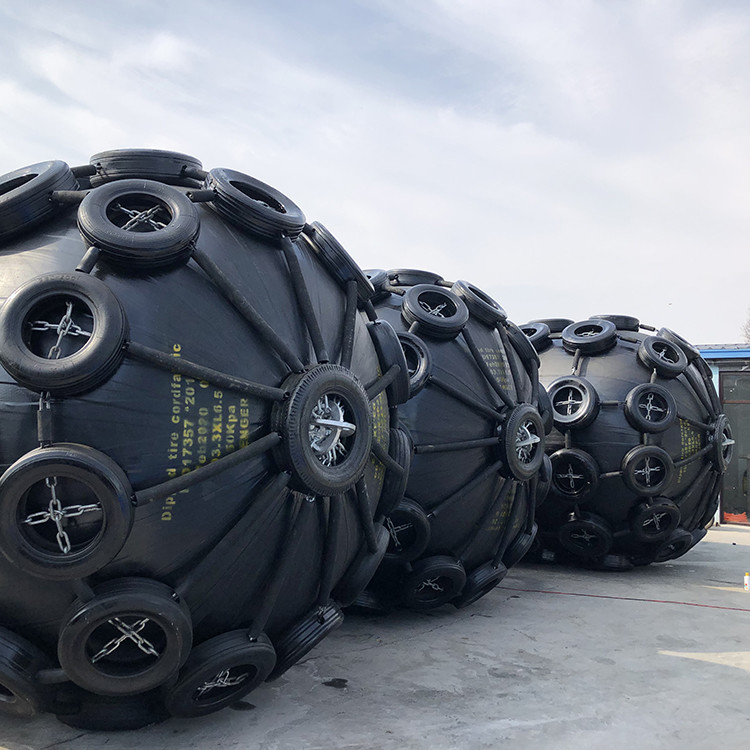 Marine Rubber Inflatable Pneumatic Fender Collision Avoid For Dock Hull ...