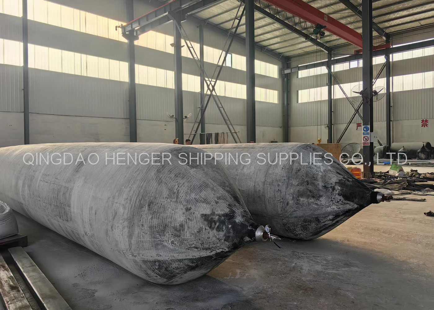 High Pressure Black Shiping Launching Heavy Lifting Inflatable Marine ...