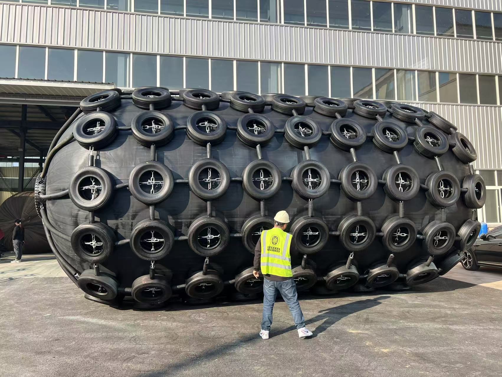 Henger ISO17357 Pneumatic Rubber Fender for Marine Dock and Ship ...