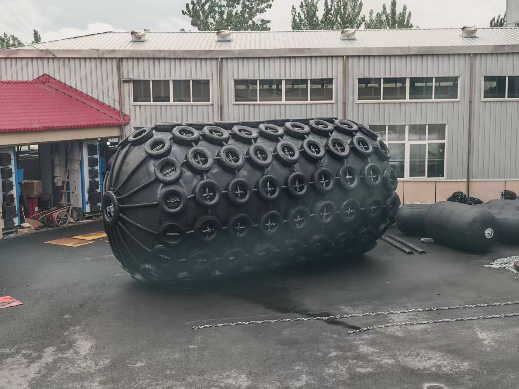 Advanced Pneumatic Fender for Ship Protection & Mooring