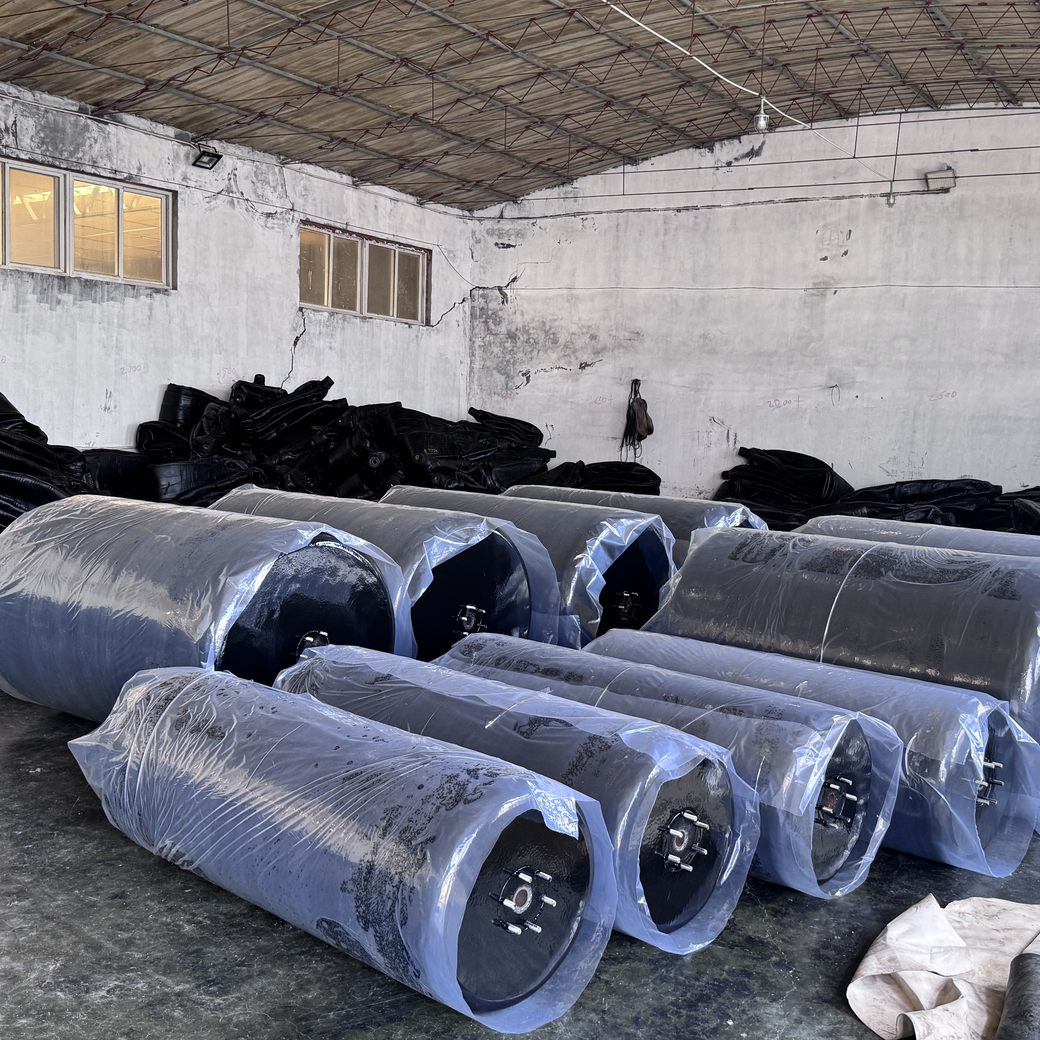 EVA Foam Filled Fender Drum Style for Marine Protection