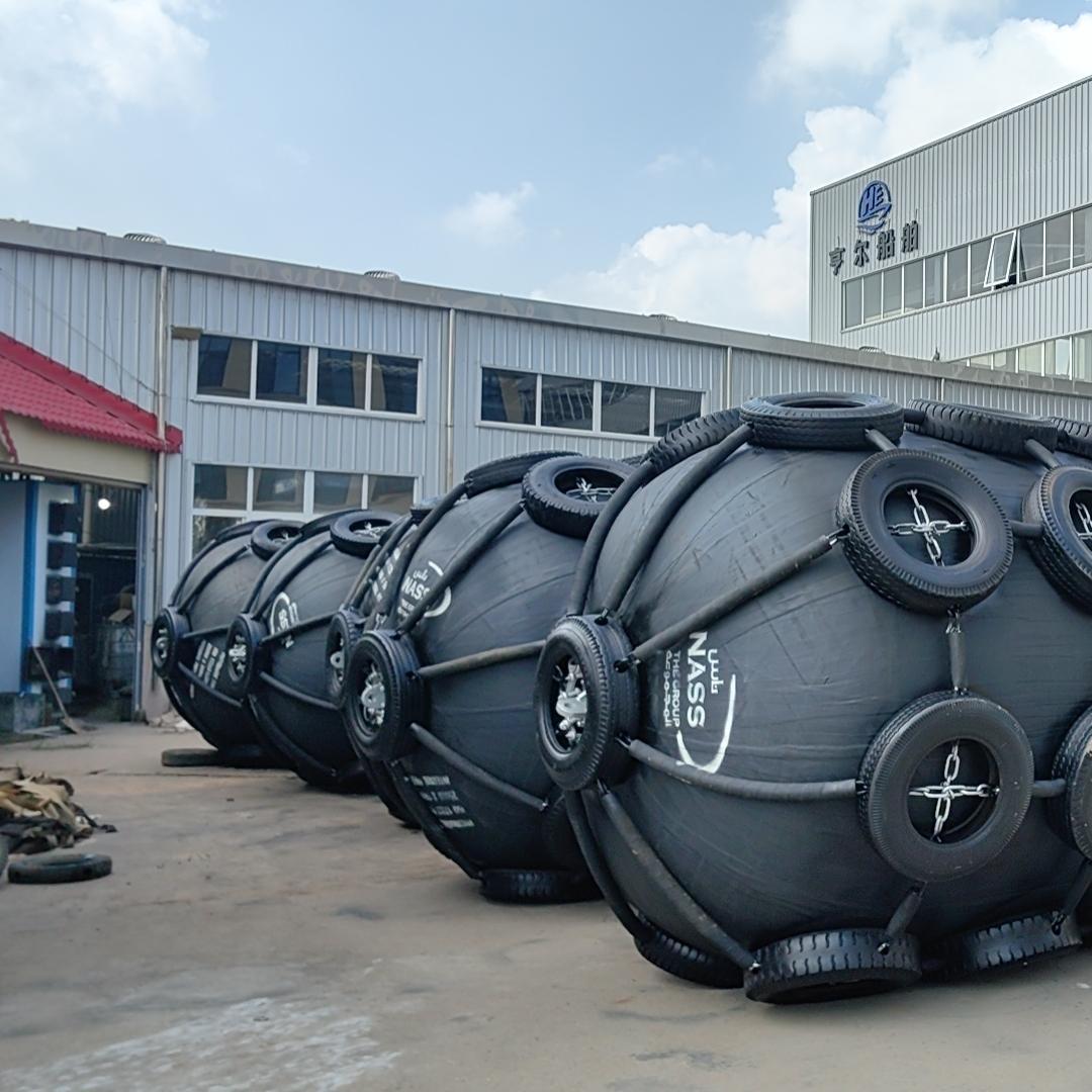 Inflatable Rubber Fenders for Ship-to-Ship Transfer | 50kPa/80kPa
