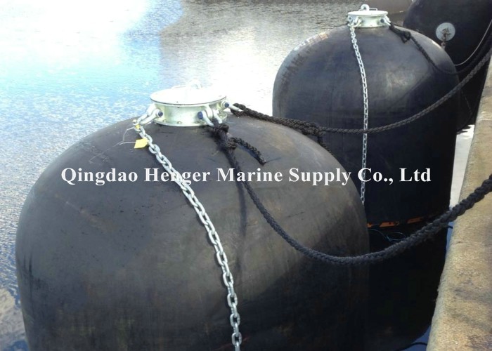 Dia. 3.3 X L 6.5m STS STD Pneumatic Natural Rubber Semi Submarine Fenders