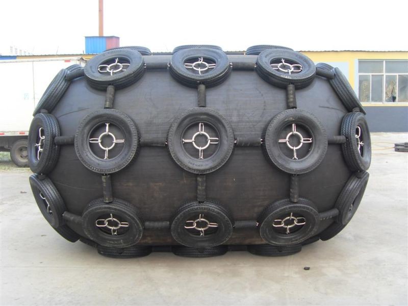 50kpa Submarine Sling Type Fender Yokohama Pneumatic Rubber Fender For ...