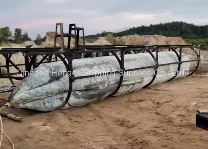 Dockyard Marine Launching Airbag For Salvage Pontoon Ship