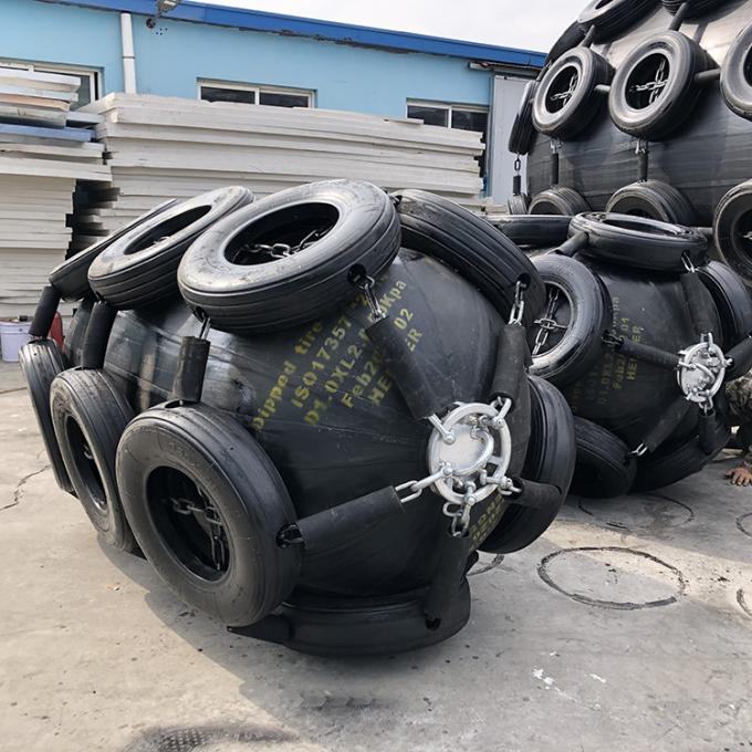 STS Project Pneumatic Rubber Fender for Oil Tanker Gas Tanker Offshore ...