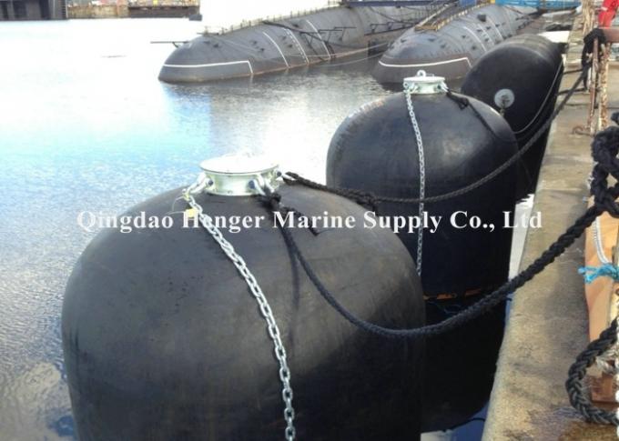 Semi-submersible Type Vertical Hydro-pneumatic Submarine Fender